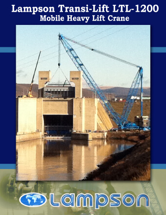 Lampson LTL-1200 Transi-Lift® | 1,200 Ton Heavy Lift Crane