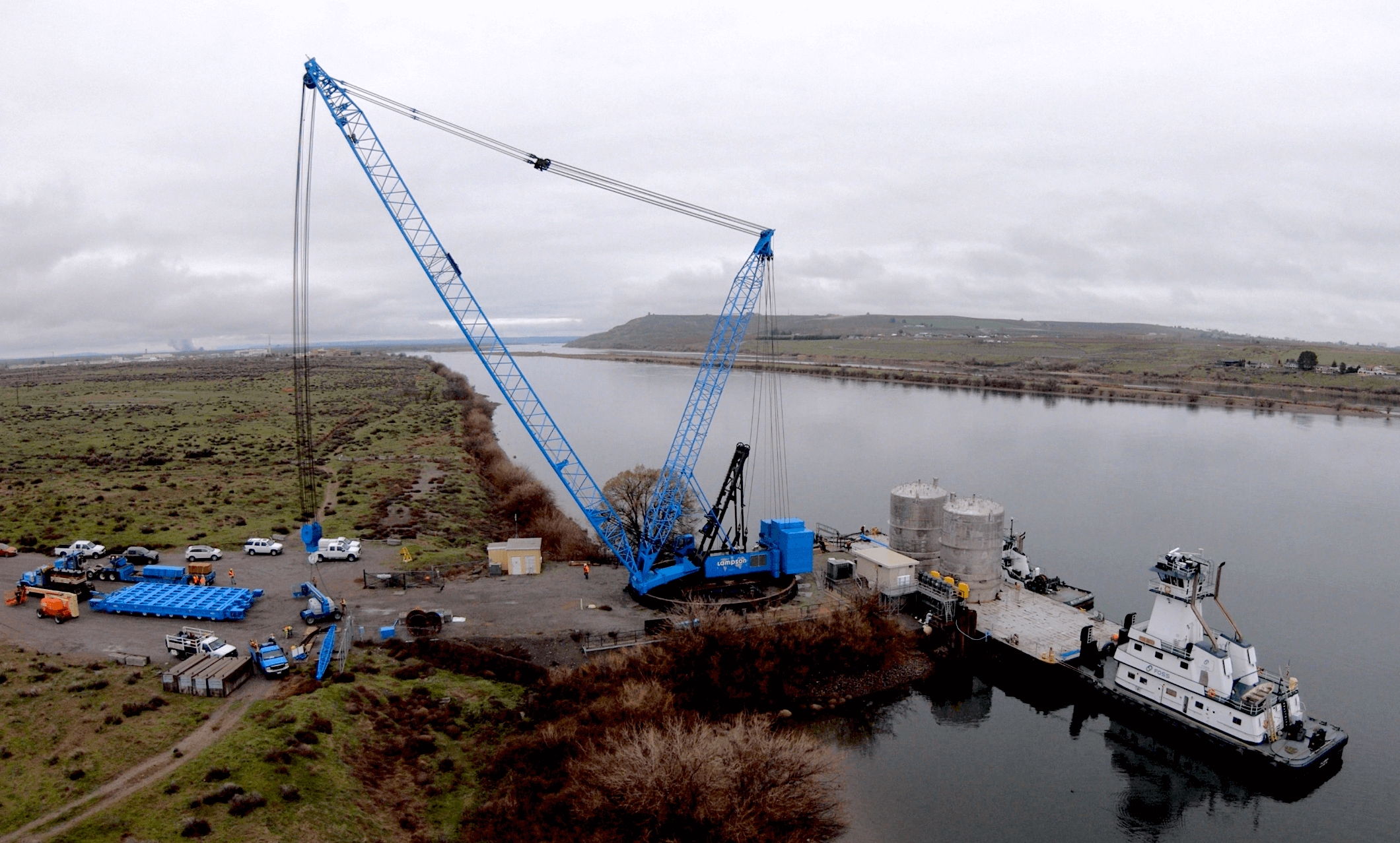 Vit Plant Vessel Haul - Lampson Crane