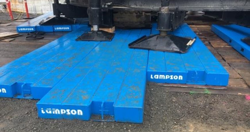 Steel Mat Rental - Lampson Crane
