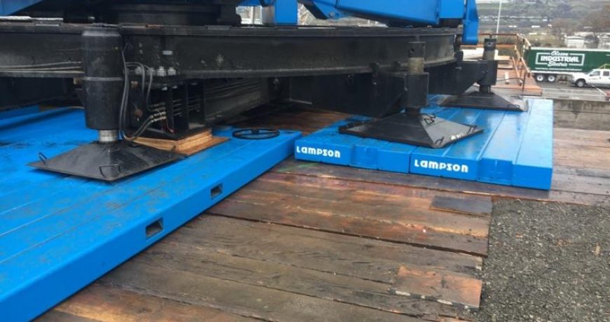 Steel Mat Rental - Lampson Crane