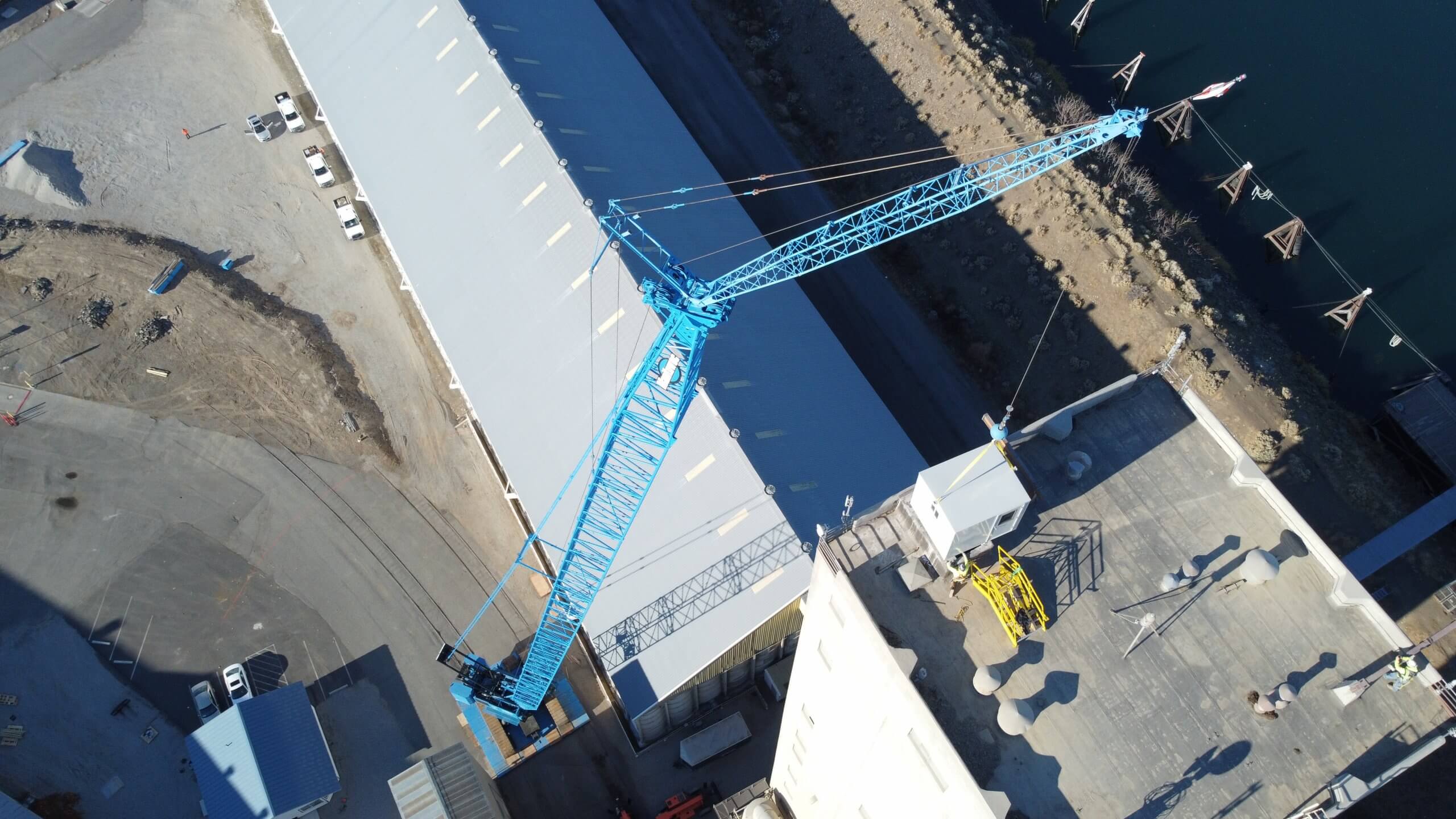 Positioning an Elevator Shaft - Lampson Crane